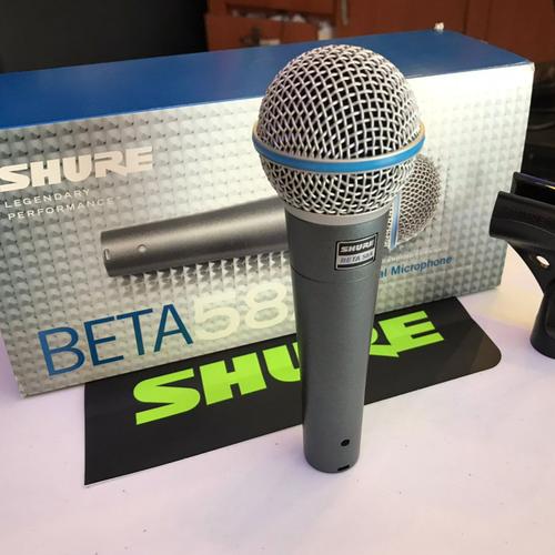 Jual Microphone SHURE beta 58a ORIGINAL - Kota Surabaya - Audio Indonesia Store | Tokopedia