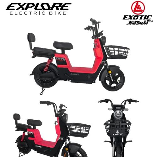Jual SEPEDA LISTRIK EXOTIC EXPLORE by PACIFIC - Hitam - Kota Tangerang ...
