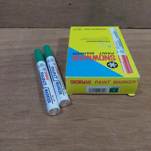 Jual SNOWMAN paint marker warna hijau - Jakarta Barat - teknikmarket ...