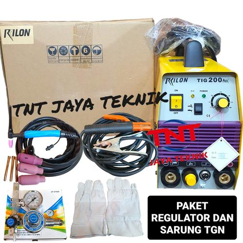 Jual MESIN LAS RILON TIG 200 A / TRAVOLAS INVERTER RILON TIG 200 A ...