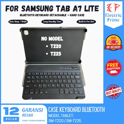 Promo Case Samsung Galaxy Tab A7 Lite 2021 T220 T225 Keyboard Bluetooth ...