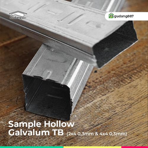 Jual Sampel Hollow TB 0,3 mm 2x4 dan 4x4 / Sample Hollow Gypsum ...