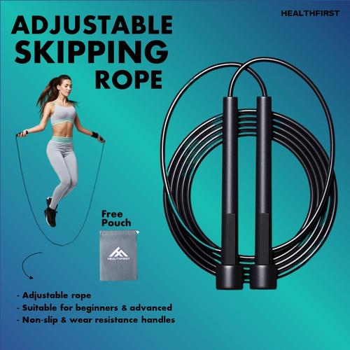 Jual Skipping Rope 3m HealthFirst Premium | Tali Skipping 3m - Cream ...