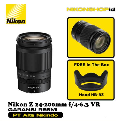 Jual Lensa Nikon Z 24-200mm f/4-6.3 VR Nikkor - Garansi Resmi - Jakarta ...