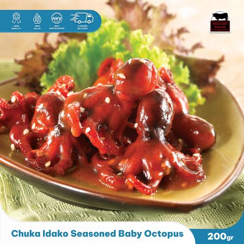 Jual Chuka Idako Seasoned Baby Octopus Gurita Berbumbu Premium Halal ...