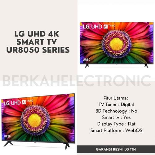 Jual LG UHD 4K SMART TV 55" NEW 2023 - 55UR8050PSB - Kota Tangerang ...