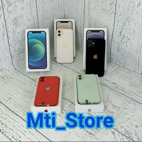 Jual iPhone 12 64/128/256 GB Second Mulus Fullset Ex Inter - BLUE ...