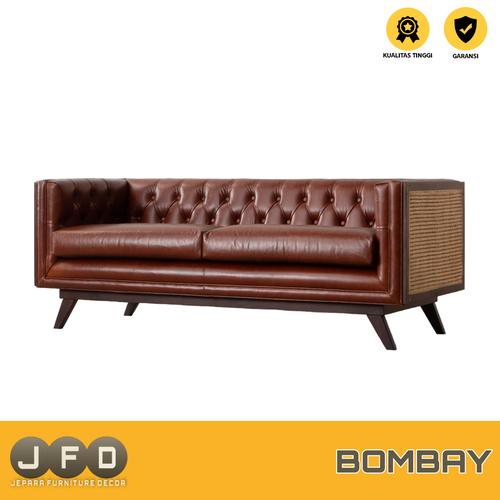 Jual Sofa Estetik Minimalis Keluarga Bombay Cane Single Sofa Tufted ...