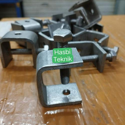 Promo KLEM C BEAM PLAT TEBAL STAINLESS + BAUT - Jakarta Pusat - Hasbi ...