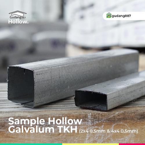 Jual Sampel Hollow TKH 0,5 mm 2x4 dan 4x4 / Sample Hollow Gypsum ...