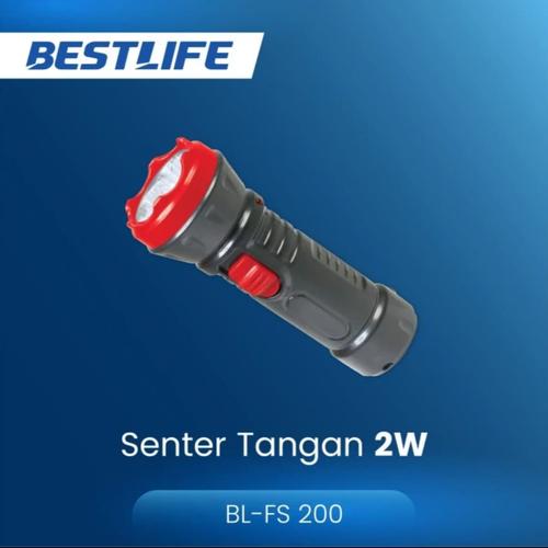 Jual Senter Tangan Kecil Charge 2 Watt Super LED BestLife F200 2W ...