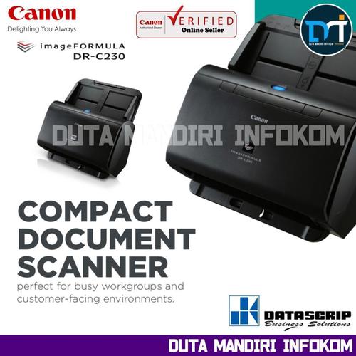 Promo Canon ImageFORMULA DR C230 - Compact ADF Office Document Scanner ...