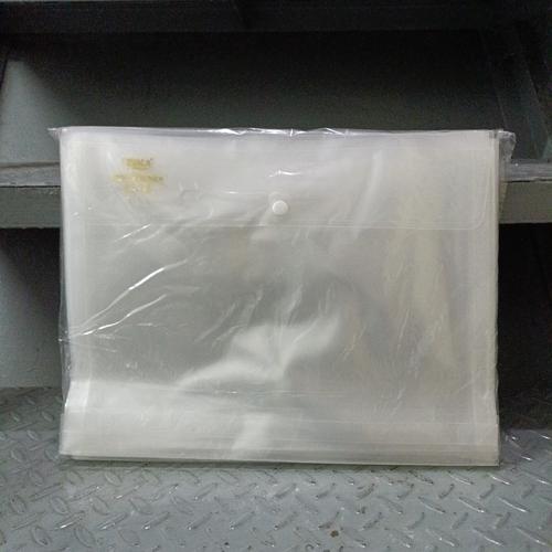 Jual Map Plastik Kancing Folio Bening SIKA Bag Folder AC-05 / 1 Pack 12 ...