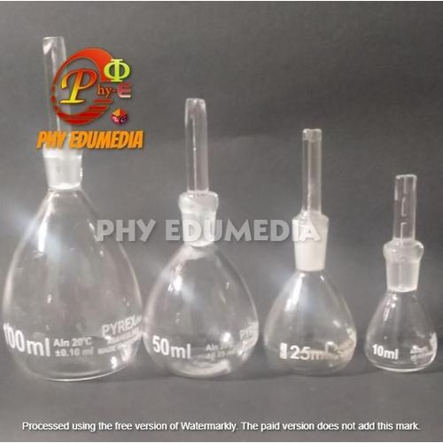 Jual Picnometer 100ml / Piknometer 100 ml Pyrex - Kota Malang - Phy ...