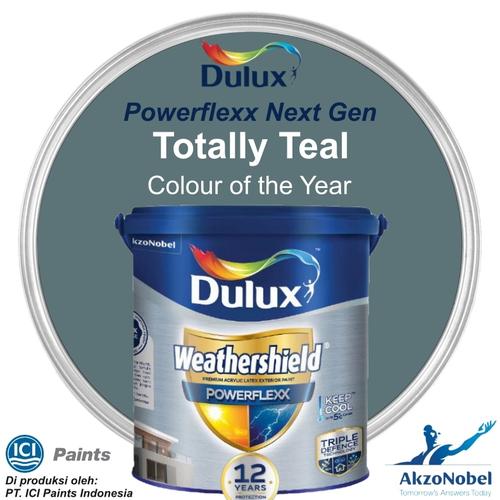 Jual DULUX WEATHERSHIELD POWERFLEXX 2.5 LT - TOTALLY TEAL - Jakarta ...