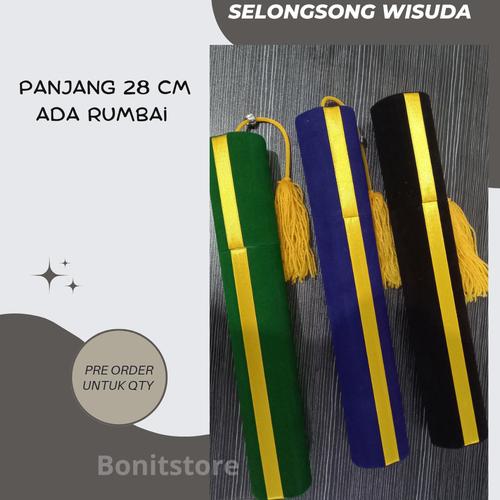 Jual selongsong wisuda atau tabung wisuda - Hijau - Kota Bekasi ...
