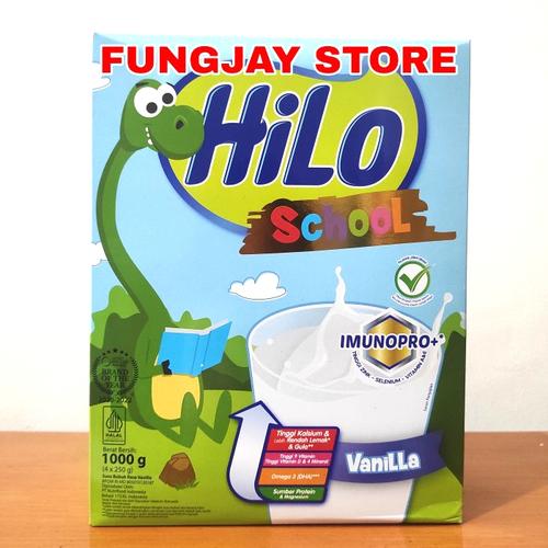 Jual HiLo School Vanilla 1000gr / Susu Hi Lo School Vanilla 1000 gr ...