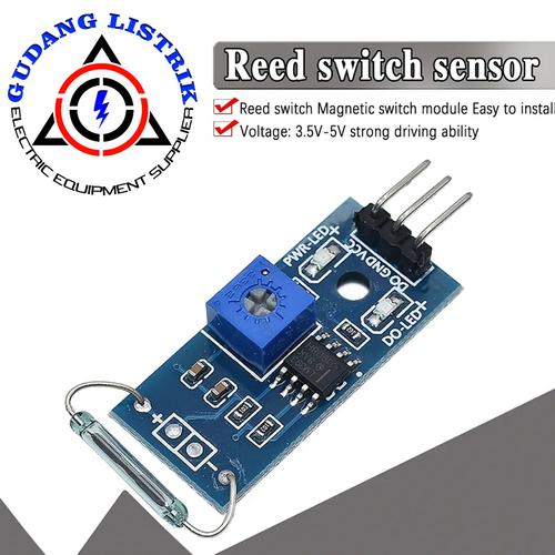 Jual Reed Switch Magnetic Sensor Magnet Switch Module Arduino - Kota Pontianak - GUDANG LISTRIK ...