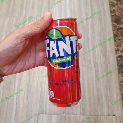 Jual FANTA minuman kaleng soda rasa STRAWBERRY 250ml - Kota Medan ...