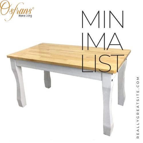 Jual MEJA TAMU / COFFEE TABLE MIKAELA HARGA PABRIK - FULL KAYU PUTIH ...
