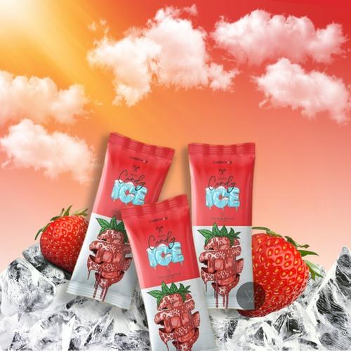 Jual Candyman Candy Ice Strawberry Ice Freebase Vape Liquid 60ml BY FVS ...