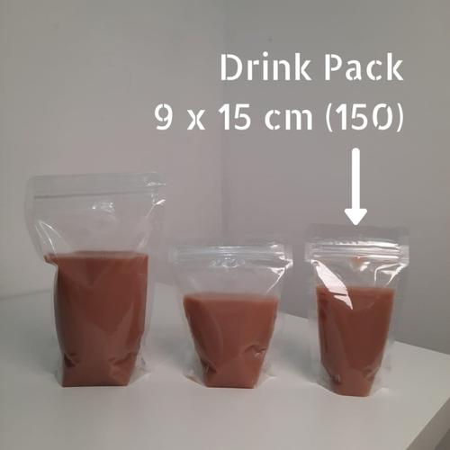Jual Pouch Drinkpack / Pudot Minuman 150ml Kopi Plastik Klip Bening ...