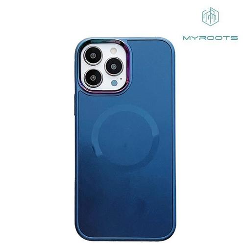 Promo Myroots Iphone 12 11 Pro Max Series Case AG Magnetic Solid Candy ...