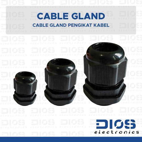 Jual Cable Gland Black/White ALL VARIANT Pengikat Kabel di Box - PG-13. ...
