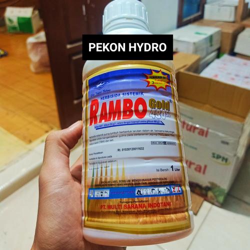Jual Herbisida Rambo 480 SL 1 Liter - Racun Rumput Sistemik - Kota ...