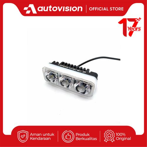 Jual SPOT WORK LIGHT 3W CREE LED (DRL, STROBO, LAMPU REM) - Biru - Kota ...