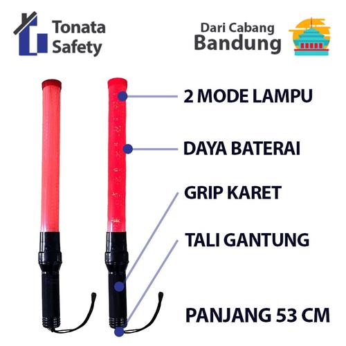 Jual Tongkat Lalu Lintas 53 cm / Lampu Lalin Polisi / Stick Warning ...
