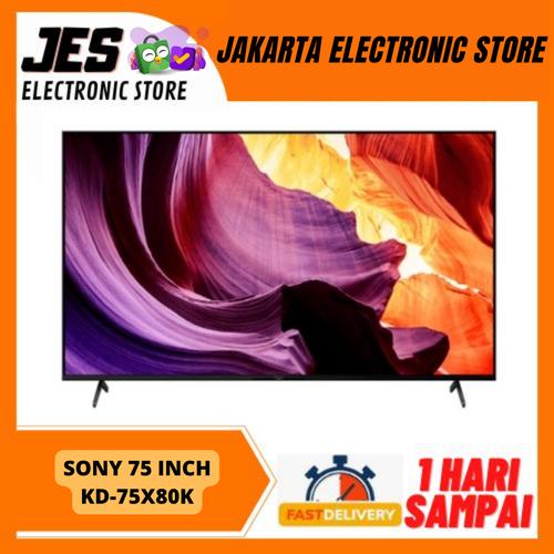 Promo Sony KD-75X80K TV ANDROID UHD 4K Smart Google LED TV HDR 75X80K ...