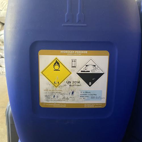 Jual H2O2 50% / Hydrogen Peroxide / Peroksida / H202 1 Jerigen (30 KG ...