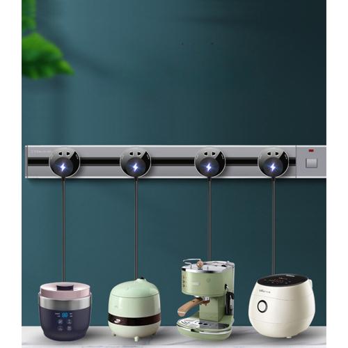 Jual Stop Kontak Dapur/Meja meeting Model Rel Tanam Tembok 60-120 cm ...