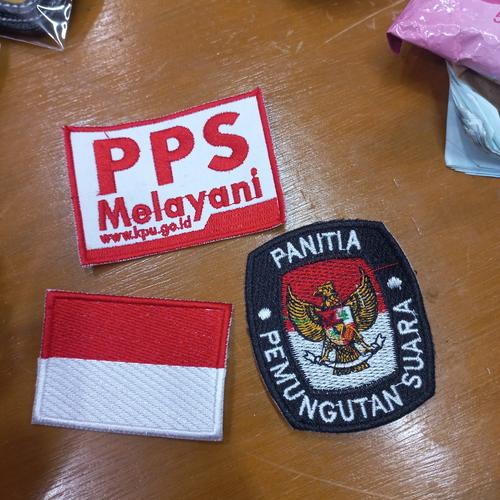 Jual logo bordiran bordir kpu PPS 1set - Jakarta Pusat - emm yanti ...