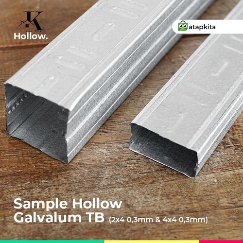 Jual Sample Hollow TB 0,3 mm 2x4 dan 4x4 / Sampel Hollow Gypsum ...
