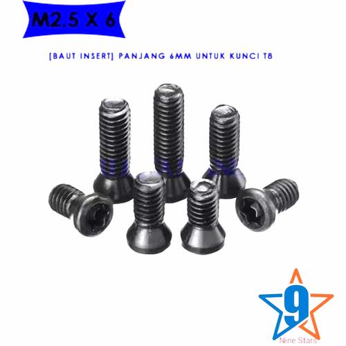 Jual Baut insert.baut holder bubut miling M2.5x6MM - Jakarta Timur ...