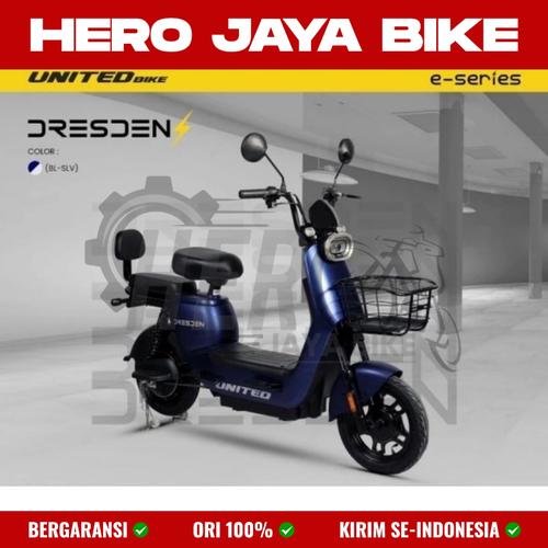 Jual Sepeda Listrik UNITED DRESDEN Electric E Bike 600 Watt - Hitam - Jakarta Barat - Hero Jaya ...