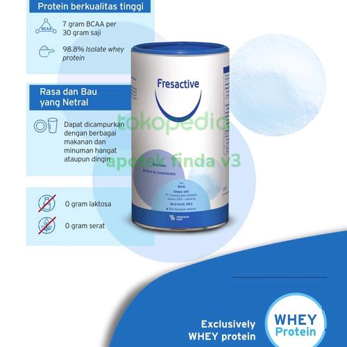 Jual FRESACTIVE WHEY PROTEIN POWDER 300GR - Jakarta Timur - APOTEK ...