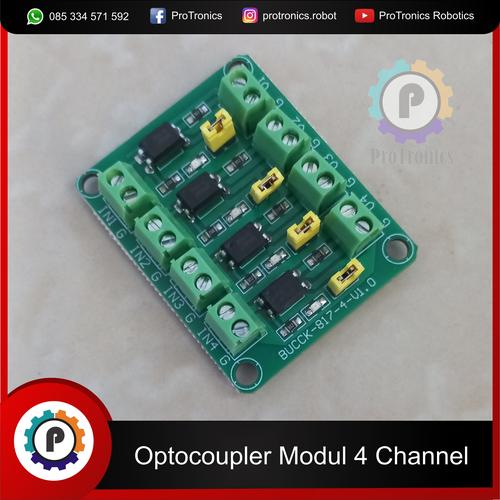 Jual PC817 4 Channel Optocoupler Module - Kota Surabaya - ProTronics ...