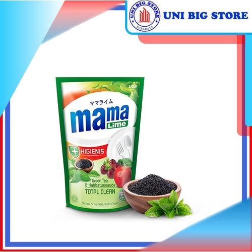 Jual Mama Lime Lemon Green Tea Habbatussauda 680 ml Sabun Cuci Piring ...
