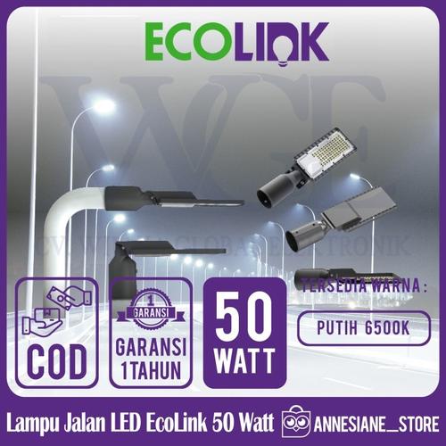 Jual Lampu Jalan LED ECOLINK Tahan Air 50 Watt PJU 50W W 50Watt Waterproof - Kota Bandung ...