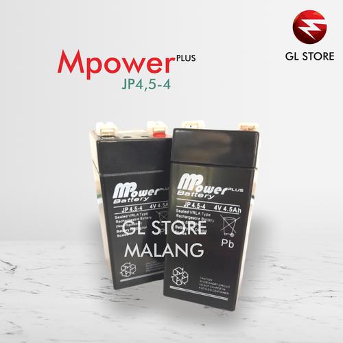 Jual Aki BATTERY VRLA MPOWER PLUS JP 4V 4,5 Ah DEEPCYCLE - Kota Malang - GL Store Malang | Tokopedia