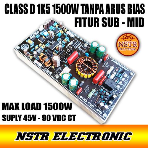Jual CLASS D 1K5 1500W TANPA ARUS BIAS FITUR SUB MID - Kab. Sumenep ...