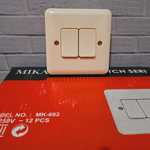Jual Mikawa IB Saklar Socket Stopkontak Saklar Switch Stopkontak - MK-601 - Kota Palembang ...