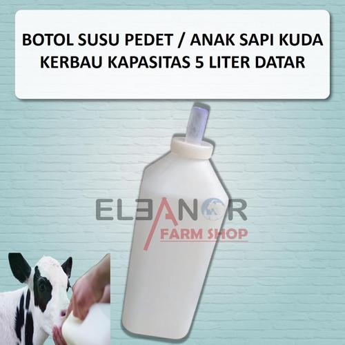 Promo Botol Dot Susu Pedet Anak Sapi Kuda Kerbau Kapasitas 5 Liter ...