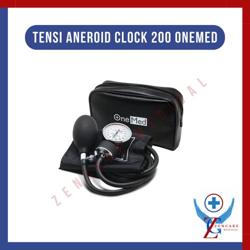 Jual Tensimeter Aneroid Clock 200 OneMed / Alat Ukur Tekanan Darah ...