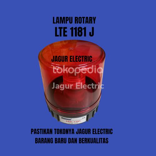 Jual LAMPU ROTARY LTE-1181J/ROTATOR 1181J MULTI VOLT WITH BUZZER MERAH ...