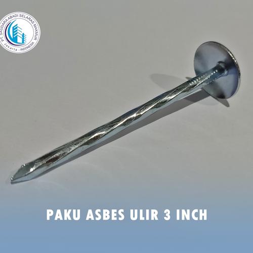 Jual Paku Asbes / Roofing Nails 3 Inch Ulir - Jakarta Barat - Surya ...