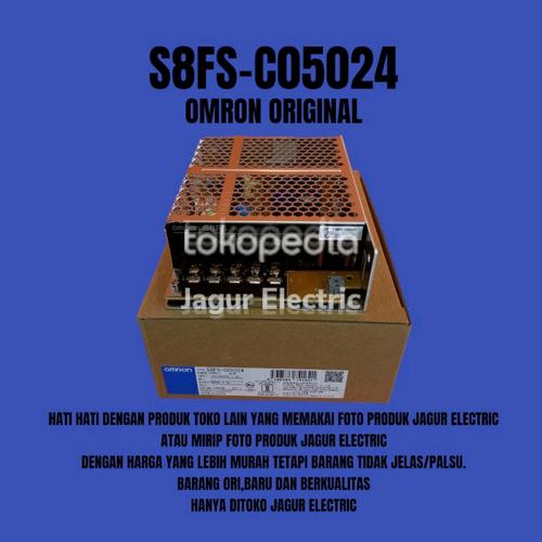 Jual S8FS-C05024 POWER SUPPLY OMRON ORIGINAL - Jakarta Barat - Jagur Electric | Tokopedia